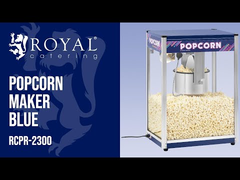 Popcorn Machine - blue - 16 oz - XXL | www.expondo.co.uk