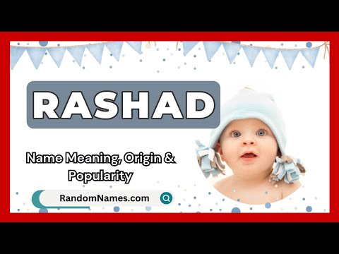 Rashad - Baby Boy Name Meaning, Origin & Popularity - RandomNames.com