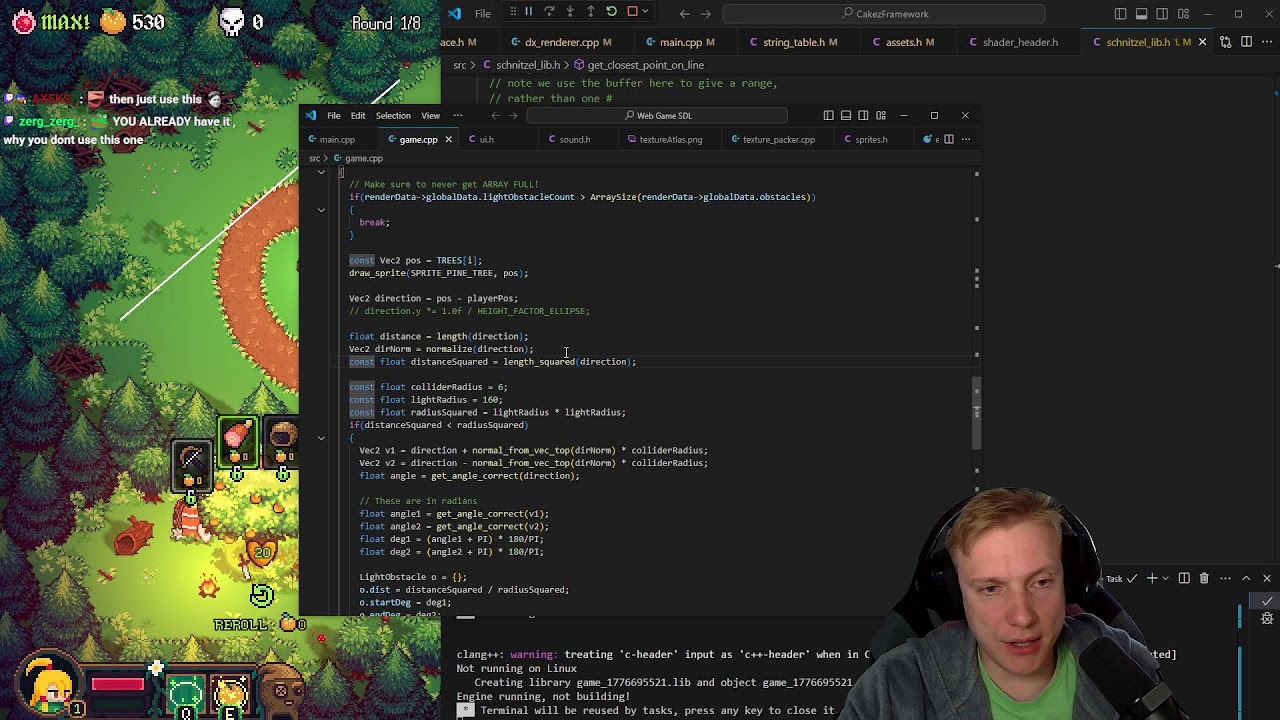 C++ Coding 2D Ray Marching Shadows Pt. 1 - Buy !Tangy TD