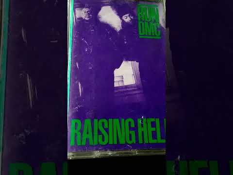 Run DMC It's Tricky Raising Hell 1986 Cassette Tape Classic Legendary Album Def Jam Records