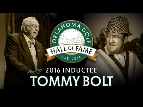 2016 Inductee Tommy Bolt acceptance speech