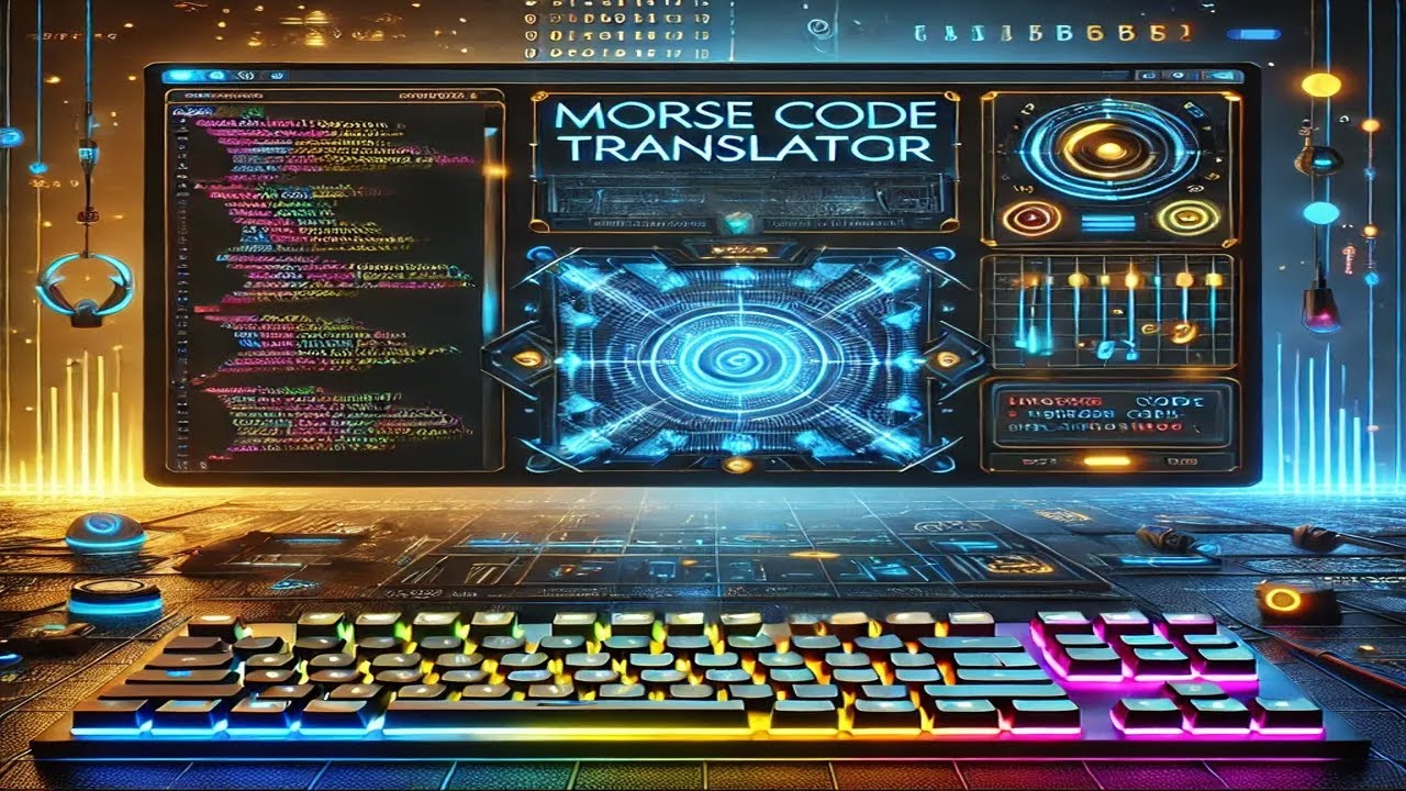 ASMR Coding - Build a Morse Code Translator with HTML, CSS & JavaScript | No Talking