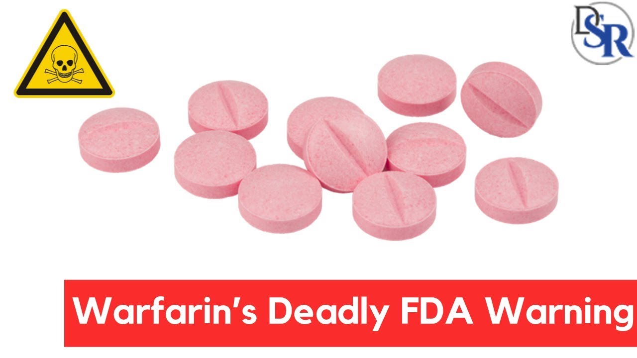 💀 Warfarin’s (Coumadin/Jantoven) 𝗣𝗼𝘁𝗲𝗻𝘁𝗶𝗮𝗹 𝗦𝗶𝗱𝗲 𝗘𝗳𝗳𝗲𝗰𝘁𝘀 - Watch This Now!