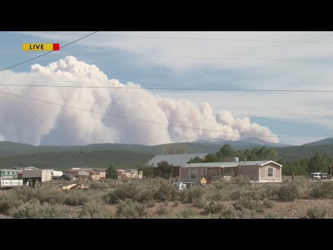 Calf Canyon-Hermits Peak Fire moving into Taos County