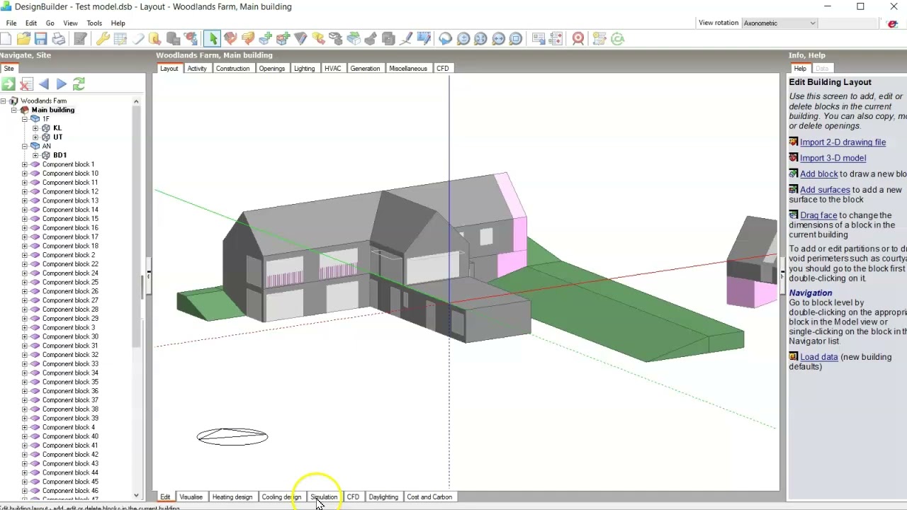 JESS 2025 - Run simulation from DesignBuilder