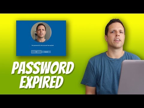How to stop Windows asking you to change your password every 6 weeks