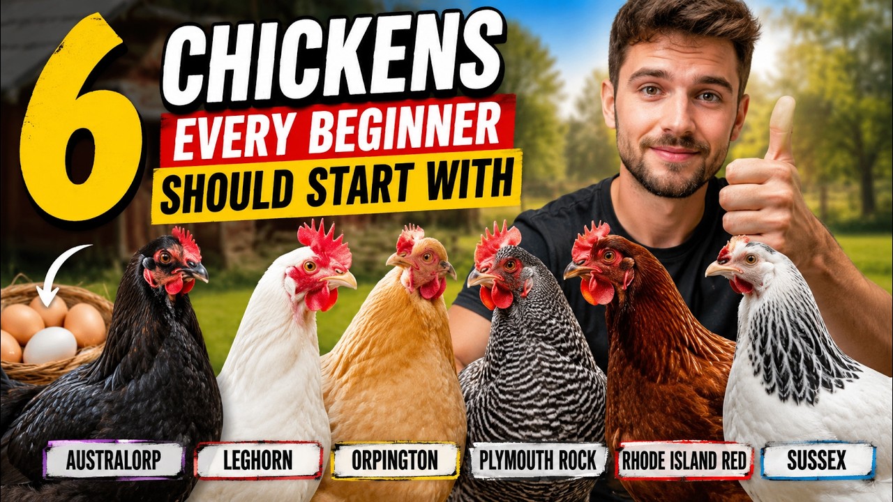 These 6 Chickens Look Normal… But They Lay Eggs Like Crazy