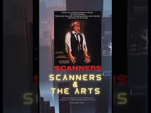 SCANNERS & ARTISTS #horror #movie #sciencefiction #art
