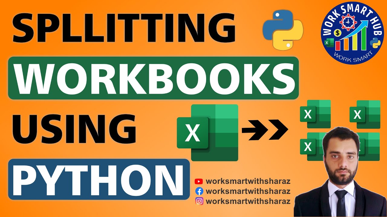 Split Excel Data into Multiple Files in Seconds using Python | Work Smart Hub