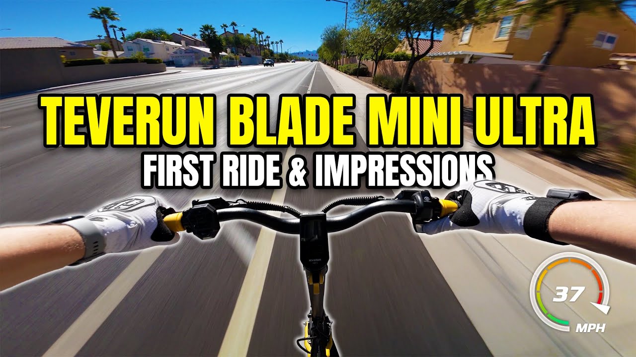 TEVERUN BLADE MINI ULTRA: 70km/h Speed, 100KM Range Scooter