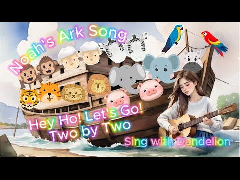 Noah's Ark Song - Animal Went in Two by Two | Nursery Rhymes |Kids Bible Song