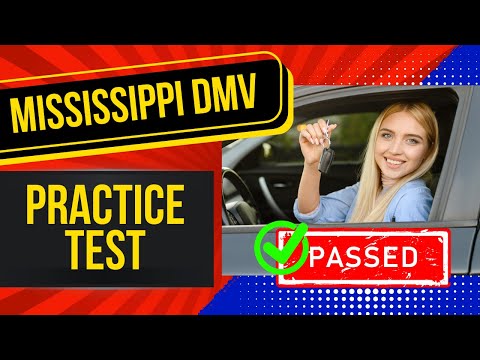 Mississippi DMV Written Test 2024 (50 MUST KNOW Questions with Answer Explanations)