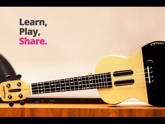 POPULELE U1 Smart Ukulele Akustické ukulele | Kytary.cz
