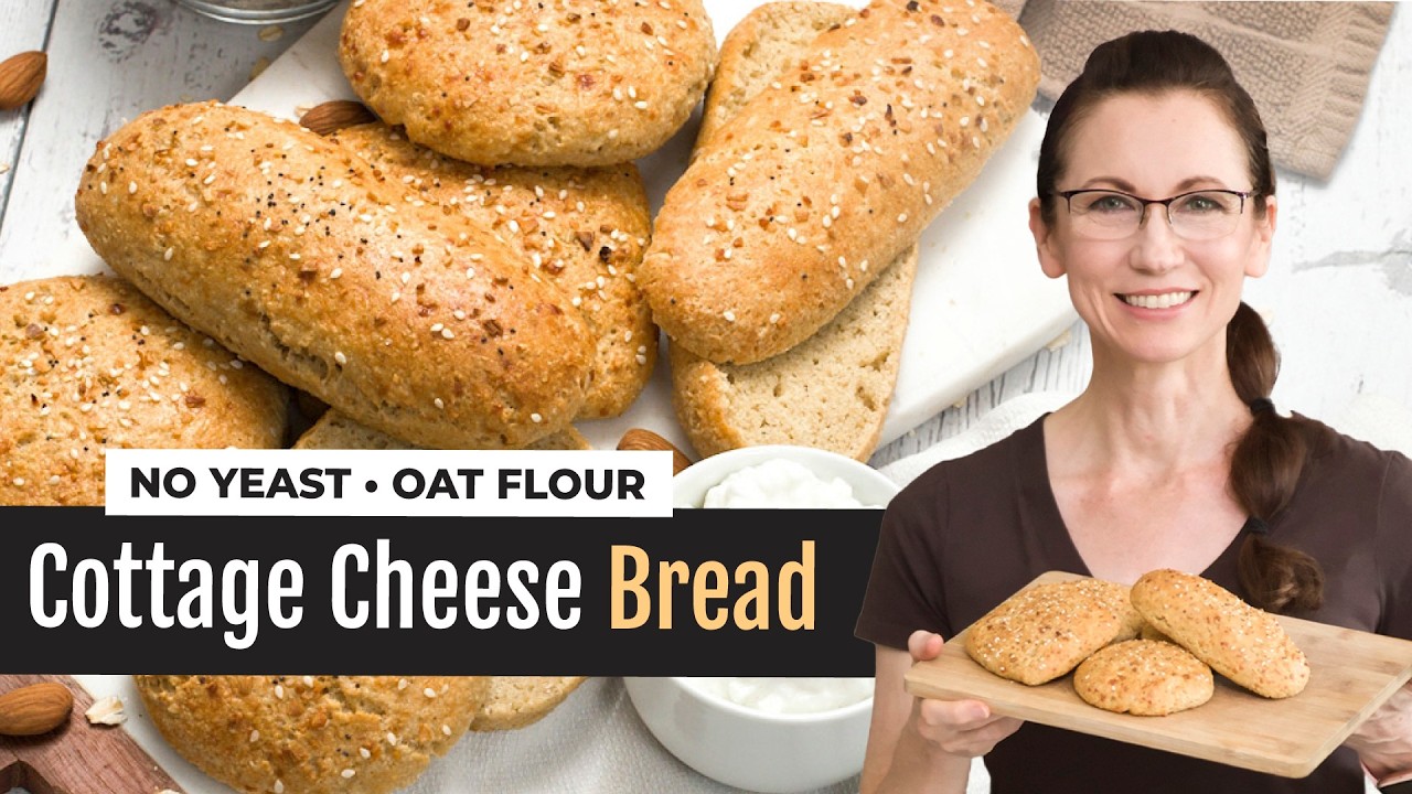 Cottage Cheese Bread Sandwich Bun [Gluten Free] Recipe