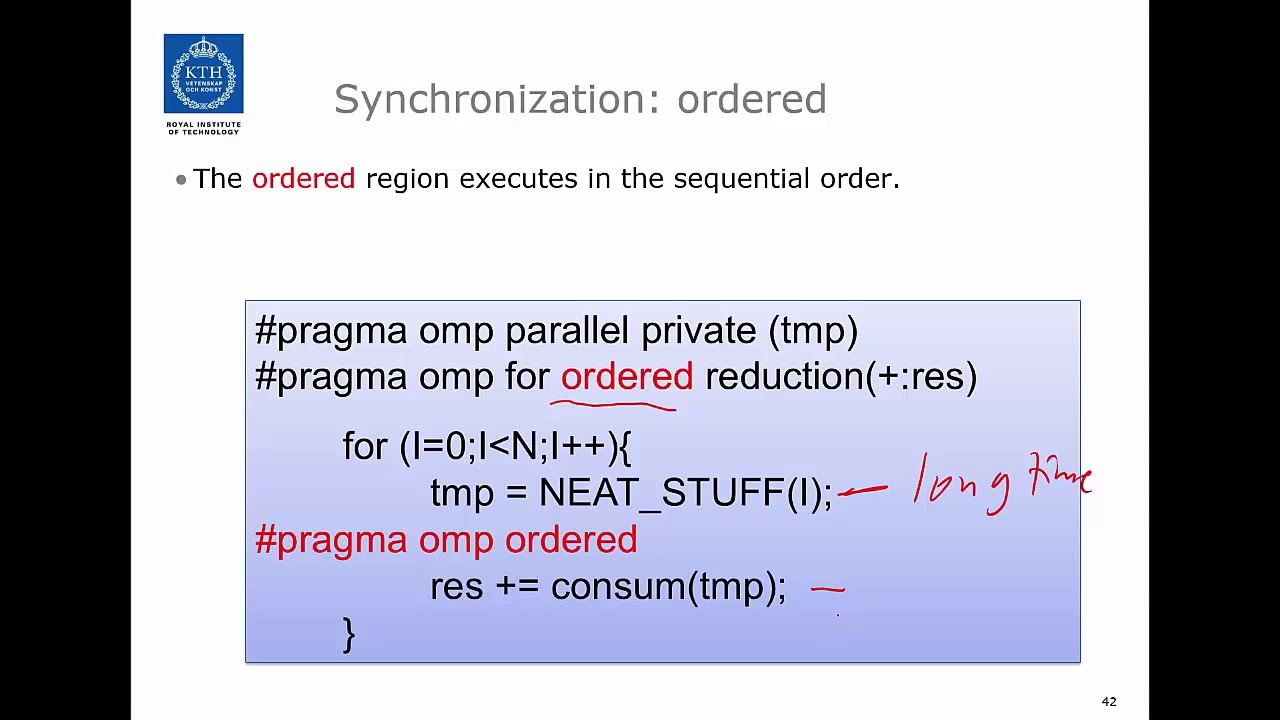 OpenMP introduction  more synchronization and work sharing constructs
