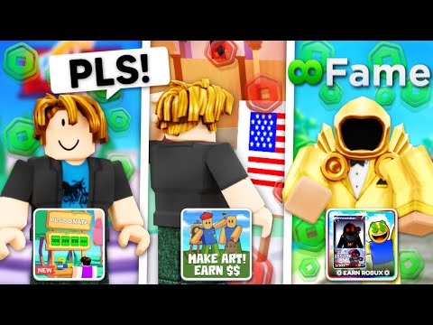 Which Donation Game Gets You The MOST Robux?