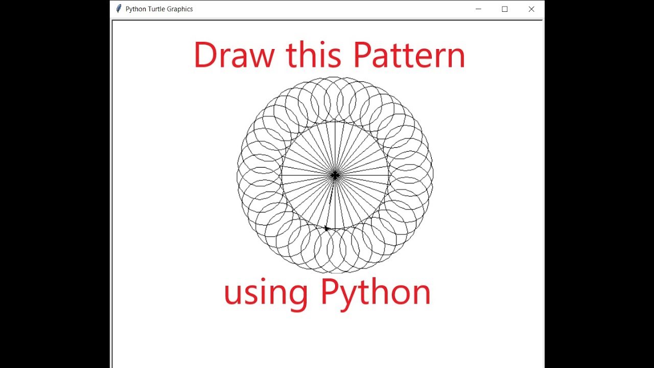 Design Pattern using Python turtle