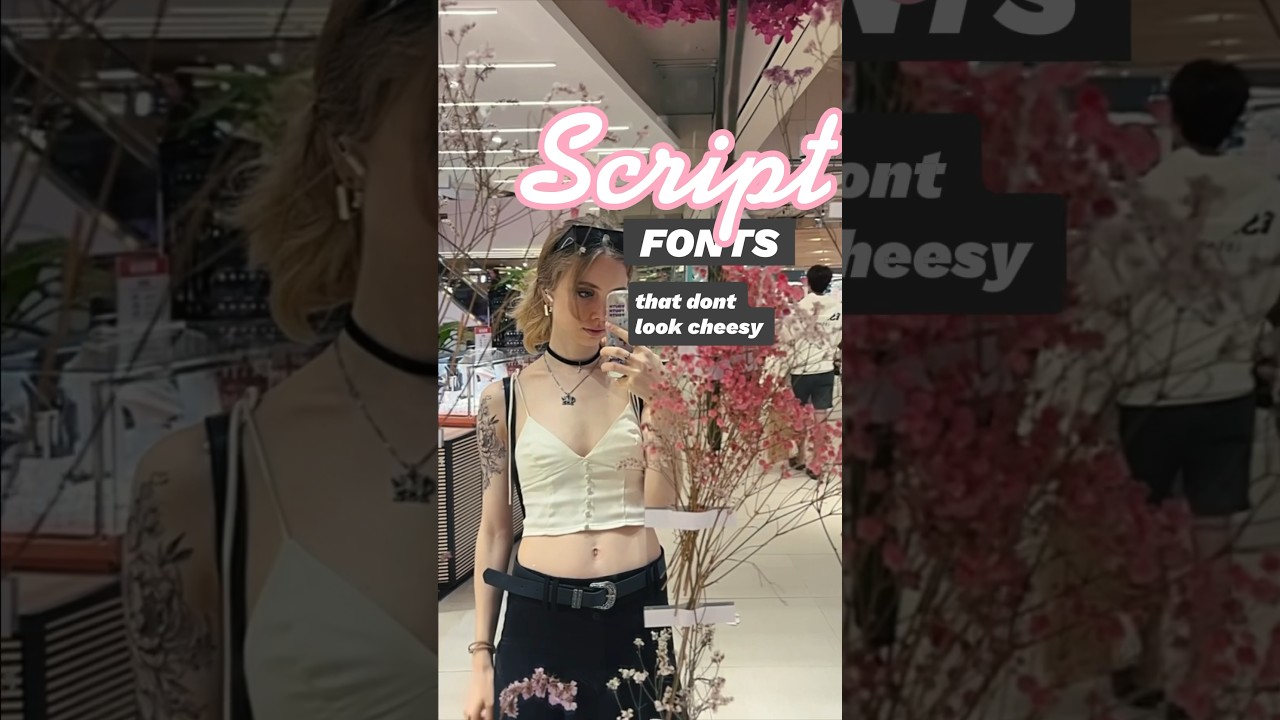 Script Fonts That Don’t Look Cheesy #graphicdesign #fonts #typography