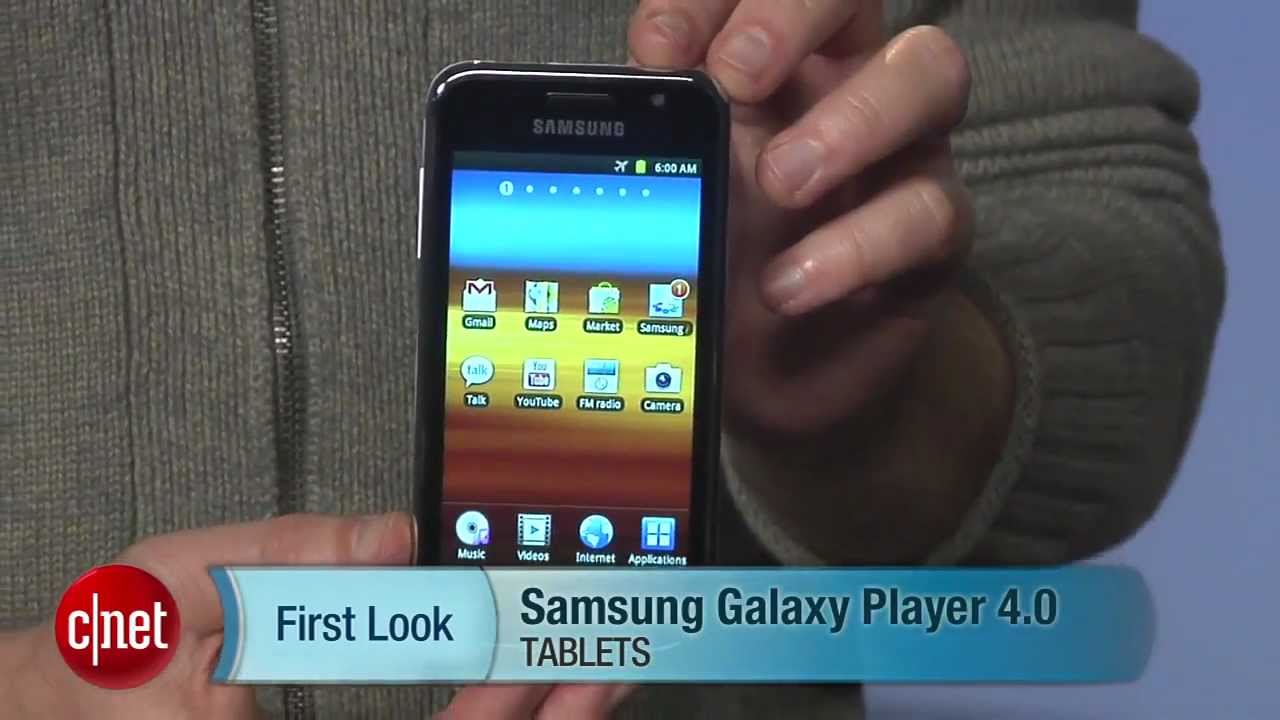 Samsung Galaxy Player 4.0 Review (CNET Review)