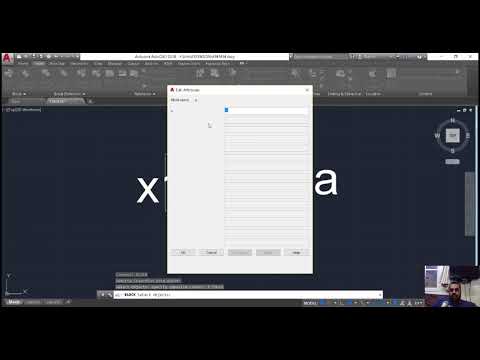 Tutorial Create attributes AutoCAD – Phoenix