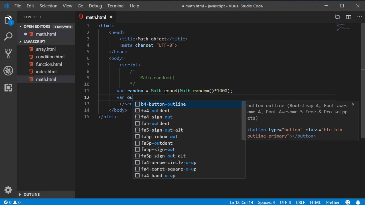 56 math random method in javascript