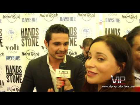Hands of Stone Film and Roberto Duran Day Red Carpet