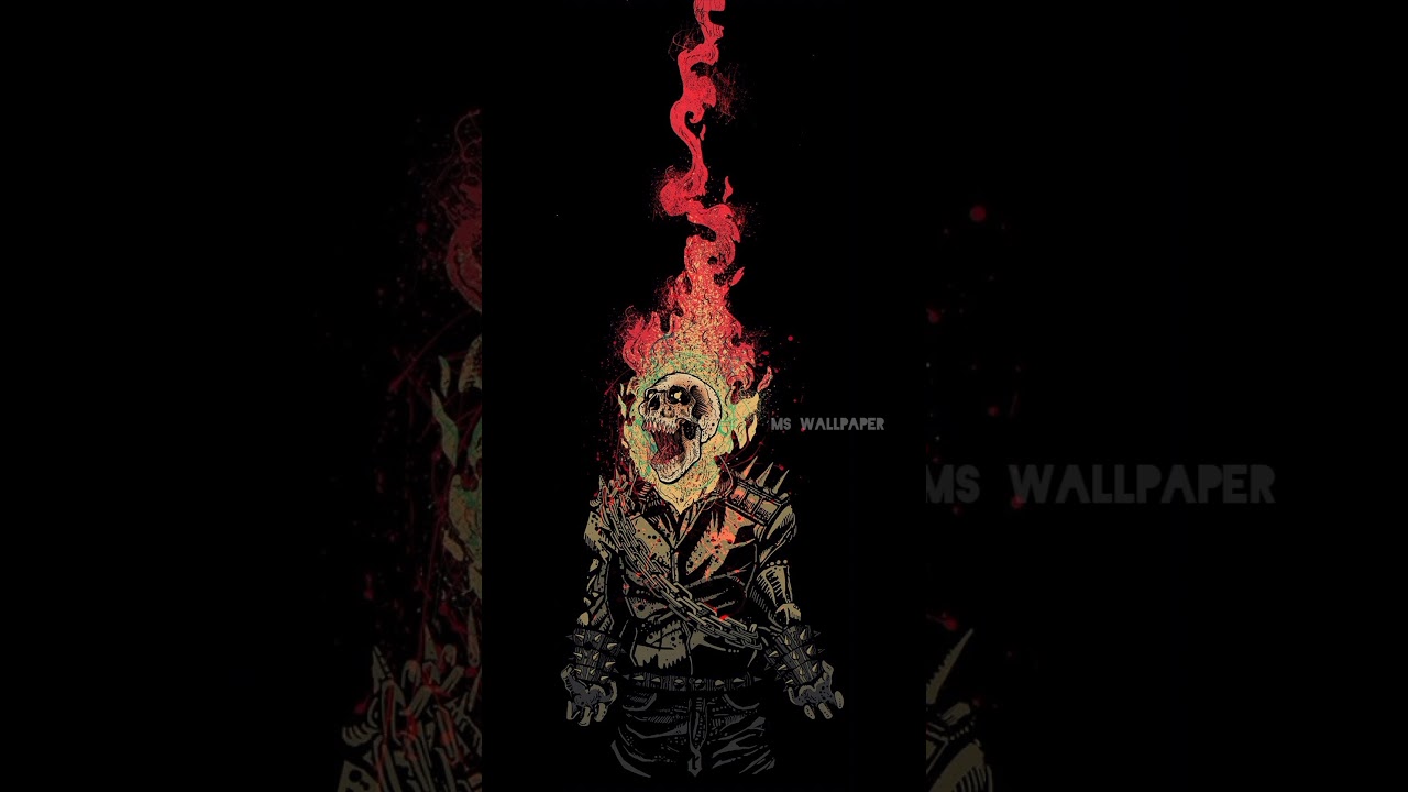 Ghost Rider live 4k wallpaper | Evil of Evil demon 😈 | MS wallpaper| MSW