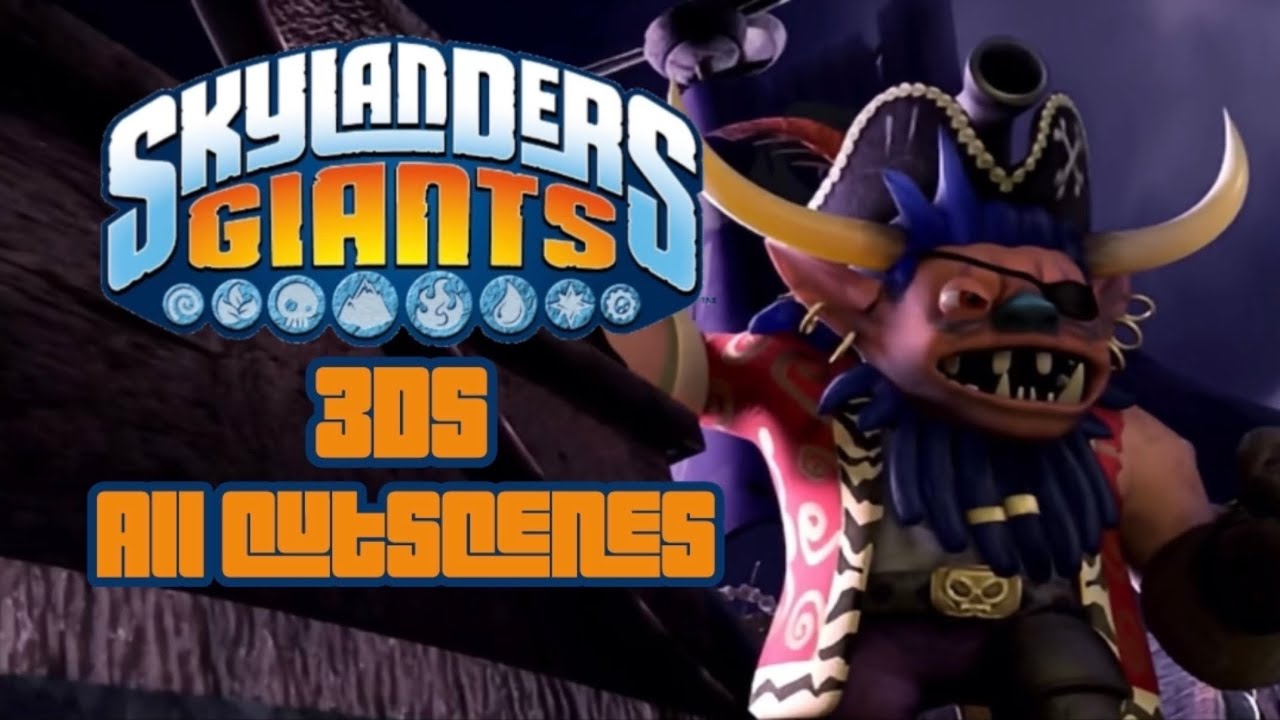 All Skylanders Giants Cutscenes (Nintendo 3DS)
