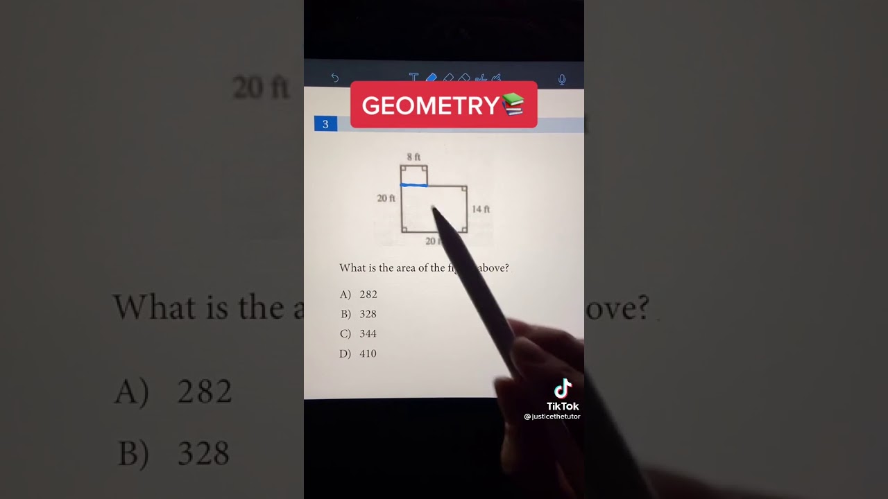 Area of a Compound Figure (Rectangles)