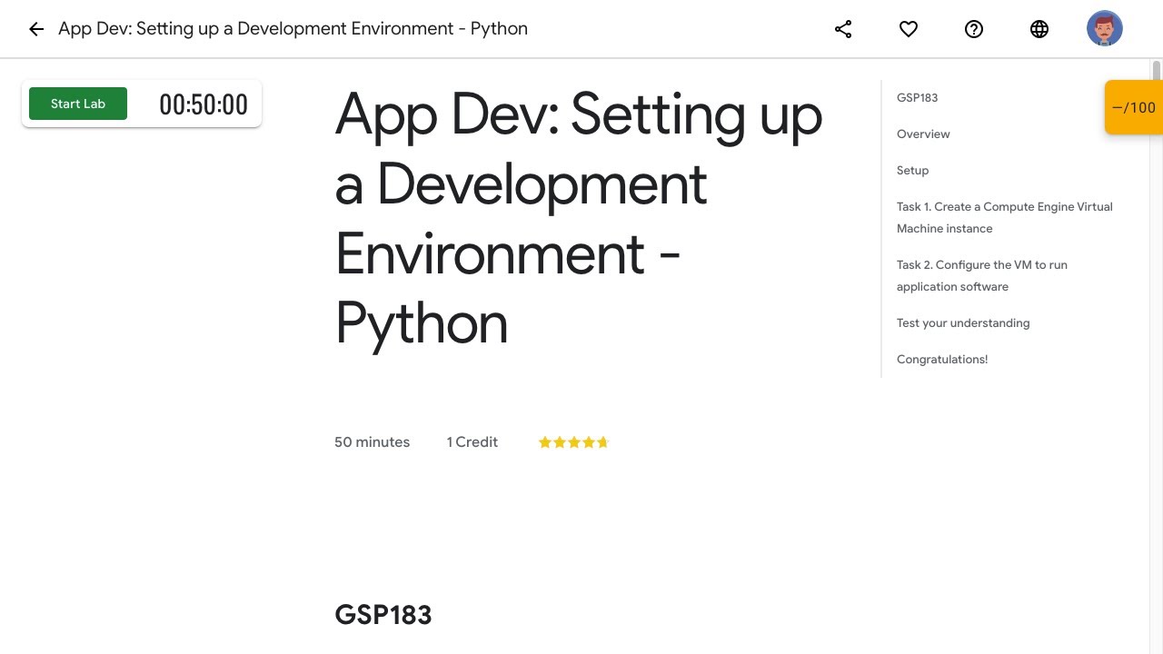 App Dev   Setting up a Development Environment Python GSP183