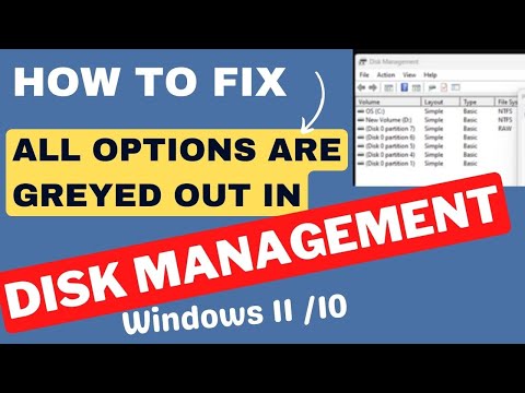 All Options are Greyed Out in Disk Management Windows 11 / 10 Fixed / How to Extend Volume