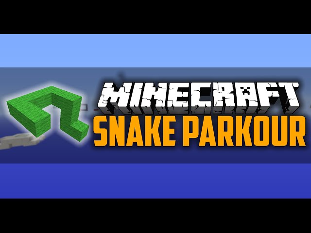 Snake Parkour Map l A Unique Type of Parkour Minecraft Map