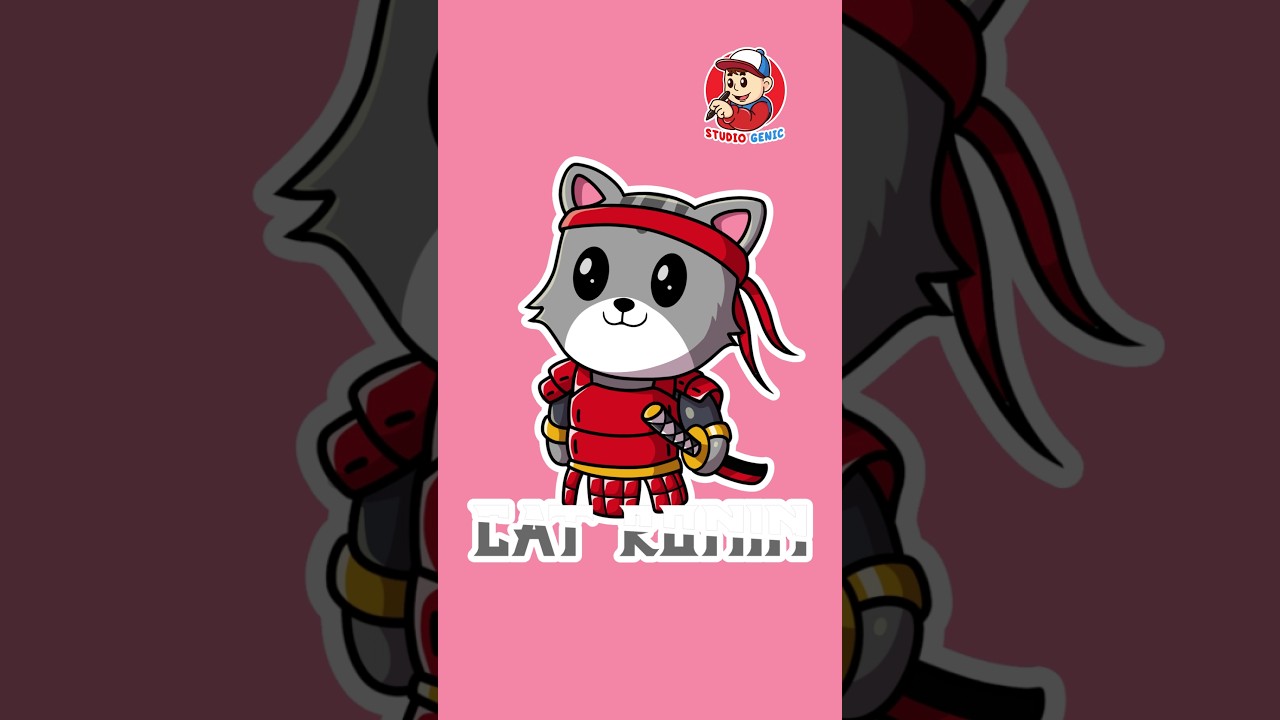 I will create a professional character, mascot, animal cartoon logo  |  Studio Genic