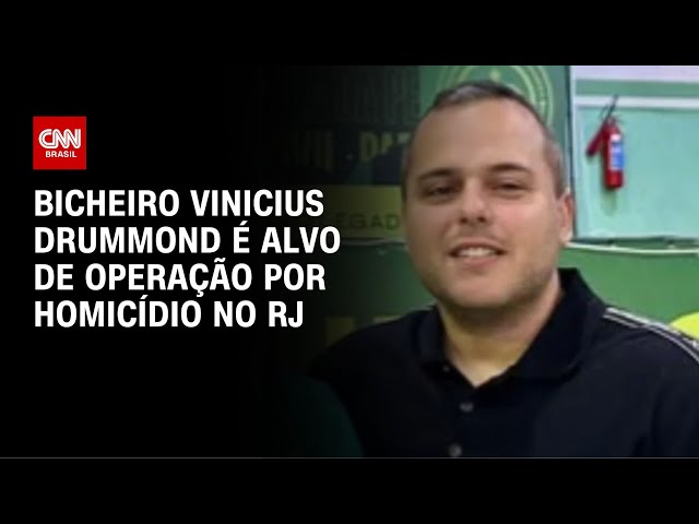Bicheiro Vinicius Drummond é alvo de operação por homicídio no RJ | CNN ...