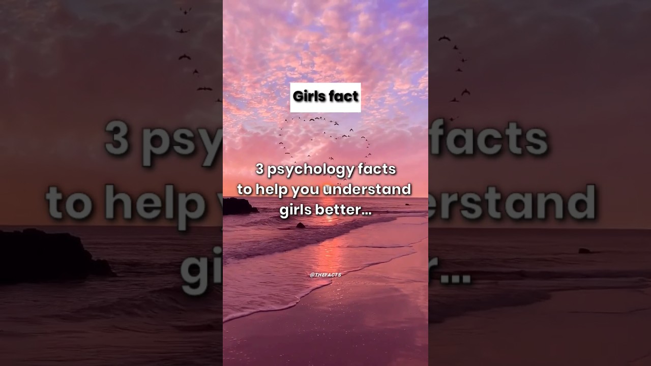 3 Psychological Facts About Girls.... #psychologyfacts #subscribe #shorts
