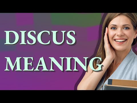 Discus | meaning of Discus