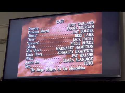 The Wizard of Oz (1939) - TNT End Credits - 12/4/2022