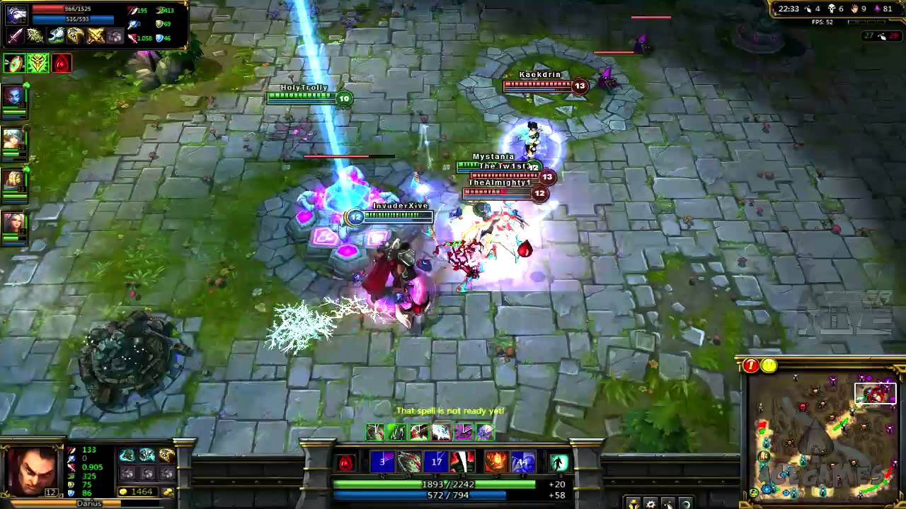 Darius The Hand of Noxus Champion Spotlight - League of Legends Ft Invader Xive!