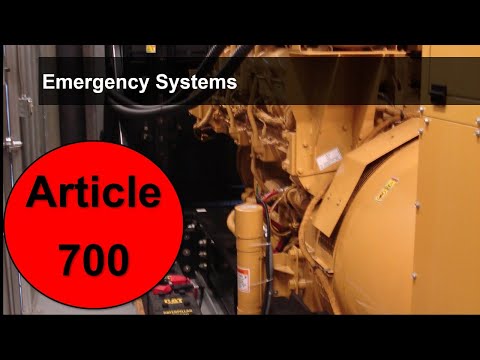 Article 700 Emergency Systems