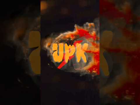 Introducing my new Intro and logo......🤩🤩. How is it guys......🤔🤔 #upk
