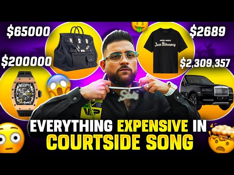 COURTSIDE Karan Aujla Most EXPENSIVE Music Video 2025