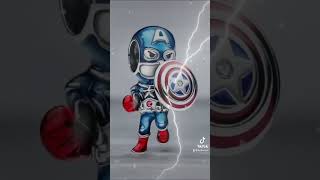 Charm Capitán América de Los Vengadores de Marvel disponible en bythaly.com #pandora #marvel #charm
