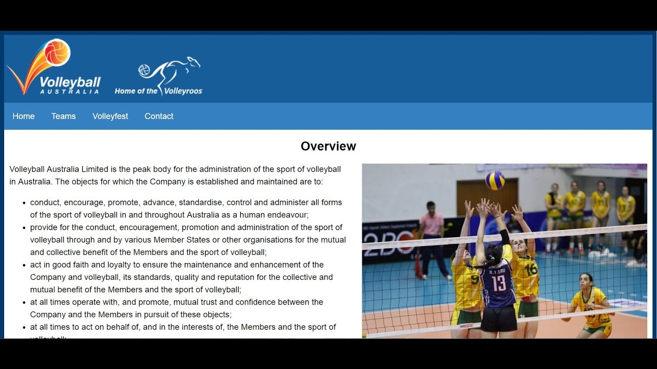 Make a Volleyball Website Using HTML5 / CSS3 (Part 2 - The CSS)