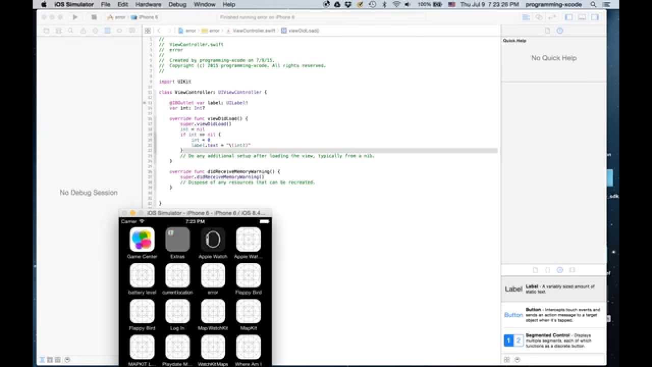 Swift:Thread 1 EXC BAD INSTRUCTION error : unexpectedly found nil while unwrapping an Optional value
