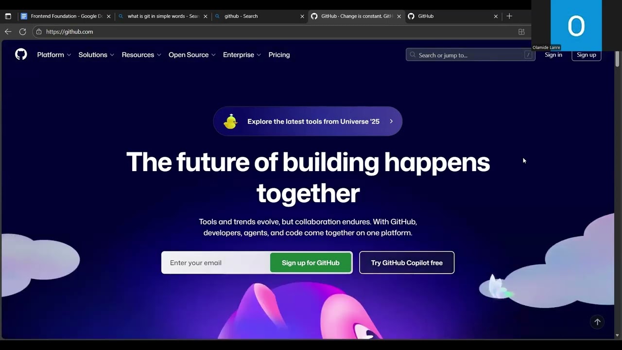 Git & Github(Submission of assignment & classwork)