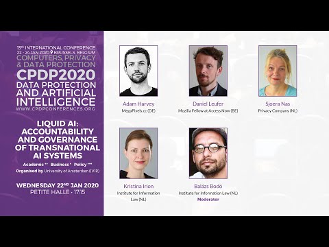 CPDP panel video now online – Daniel Leufer