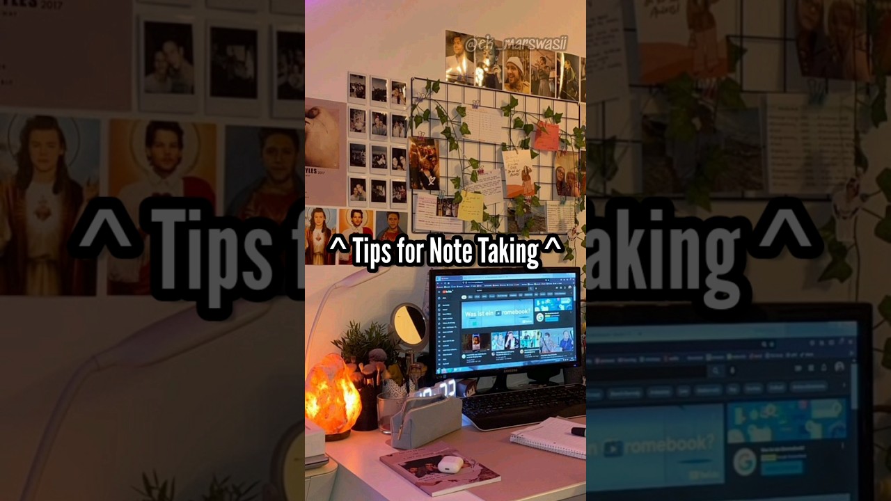 Top tips for Note Taking #shorts #studytips #aesthetic