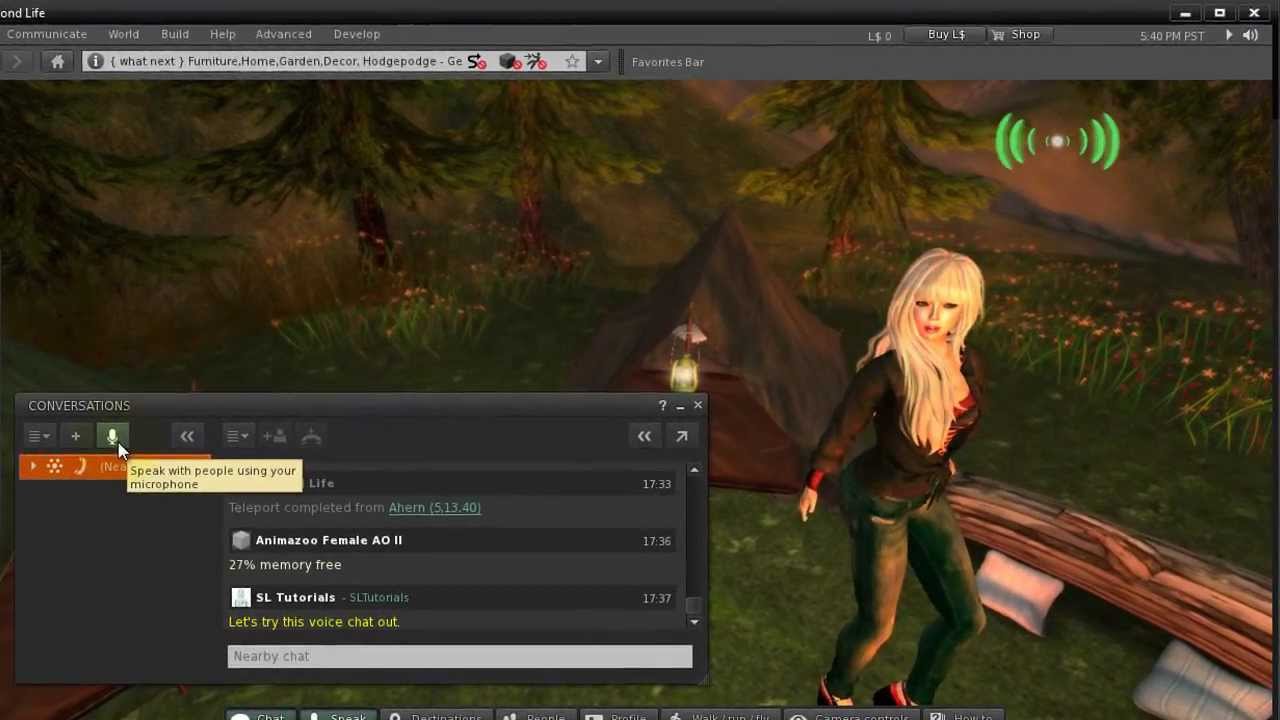 Second Life QuickTips - Meeting and Making Friends