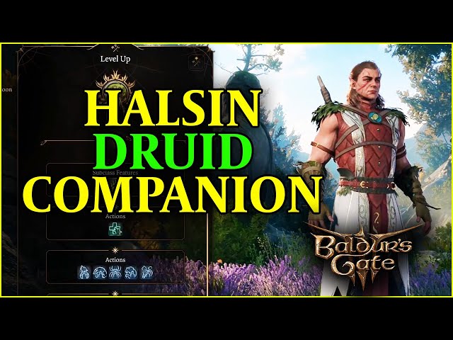 Best Halsin build guide in Baldur's Gate 3