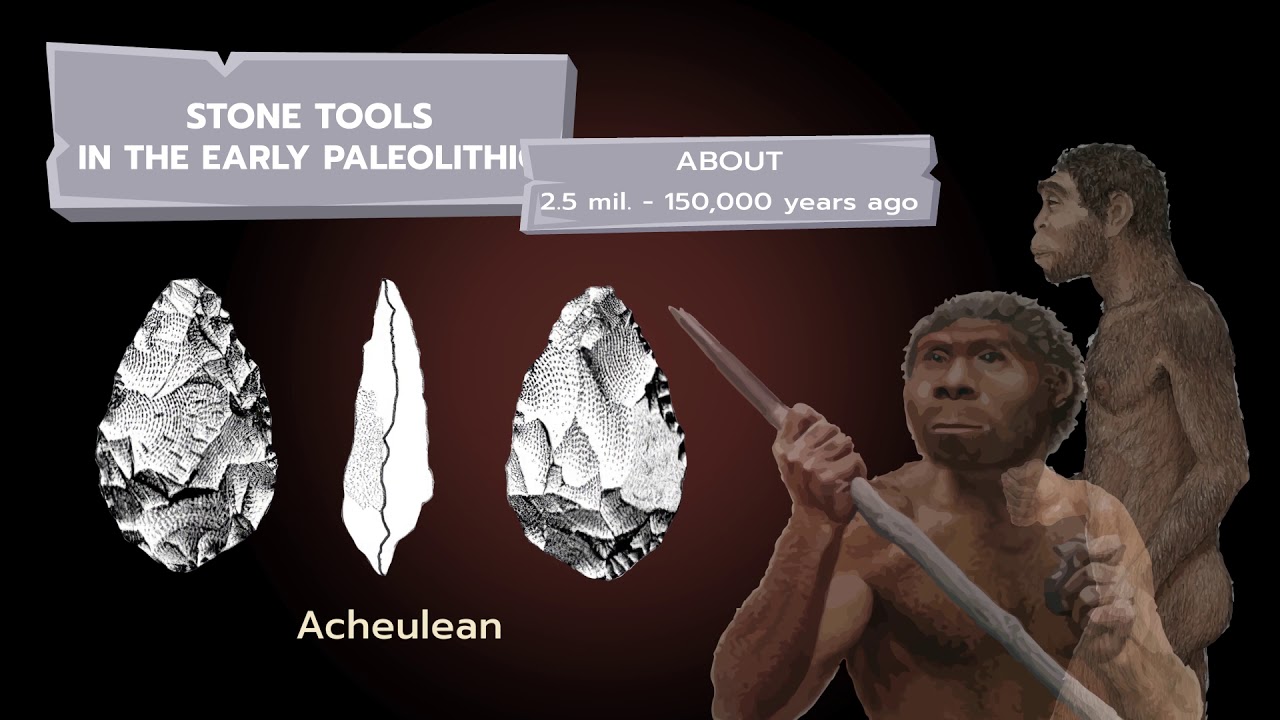 Stone tools in the Paleolithic